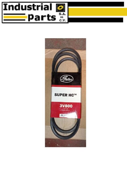 Faja N° 3V800 – IndustrialParts S.A. de C.V.