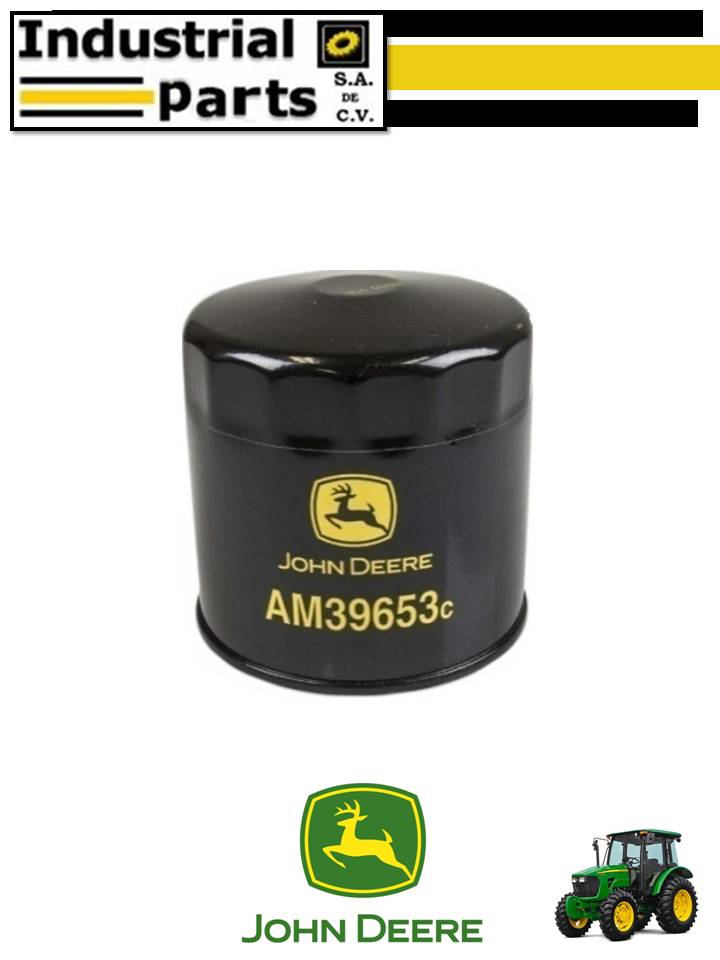 Filtro de Aceite JOHN DEERE AM39653 – IndustrialParts S.A. de C.V.
